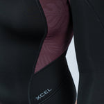 Xcel Axis Long Sleeve Back Zip Cheeky Cut Spring Wetsuit 2mm Womens ...