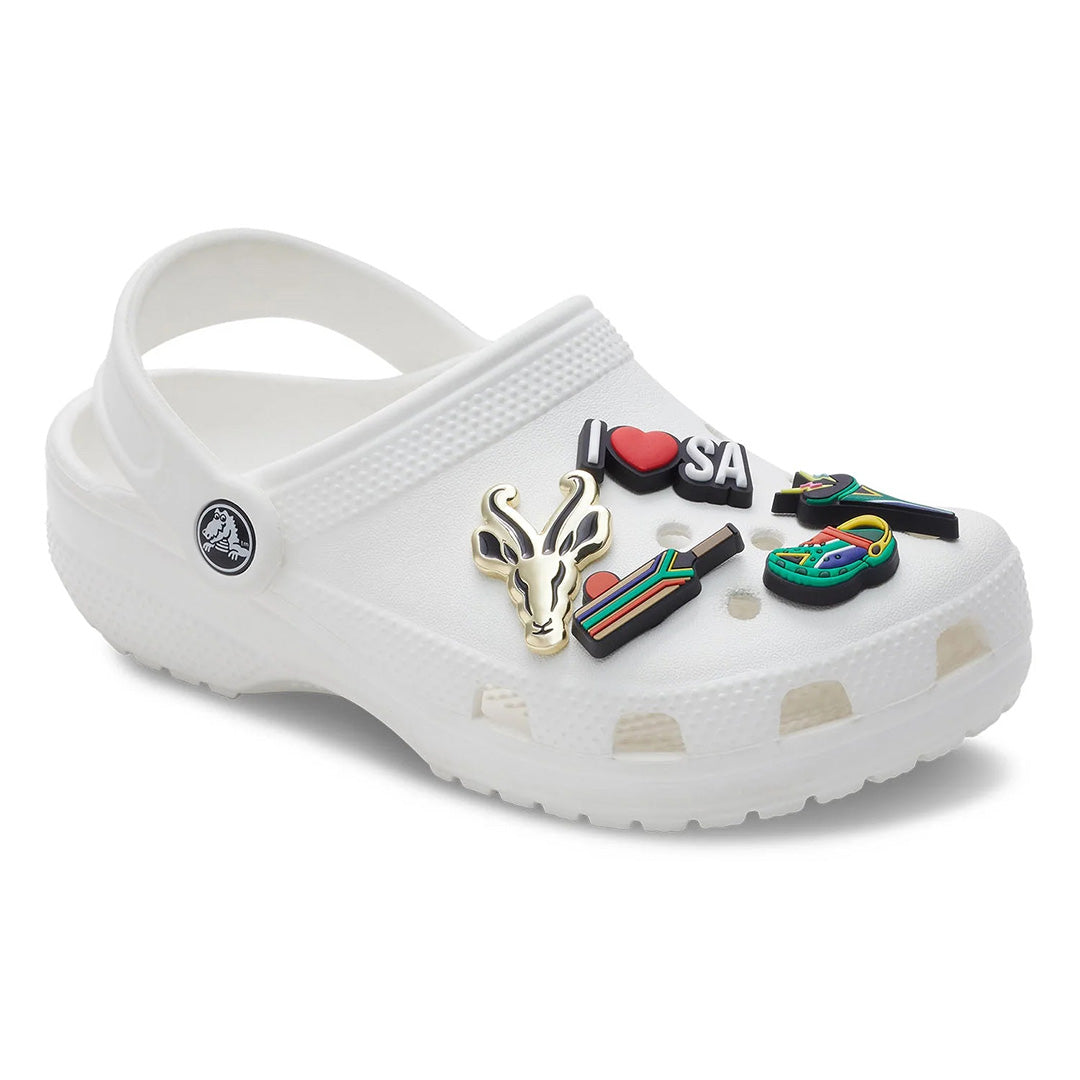 Crocs Jibbitz South African Sports Mix 5 Pack - Krystal Waters ...