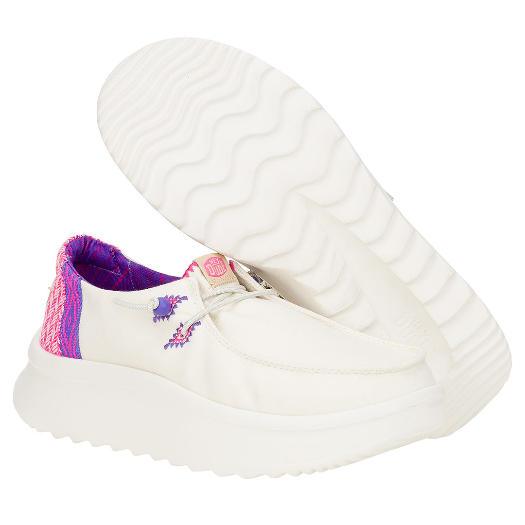 Hey Dude Peak Chambray Platform Shoe - Krystal Waters – Krystal Waters ...